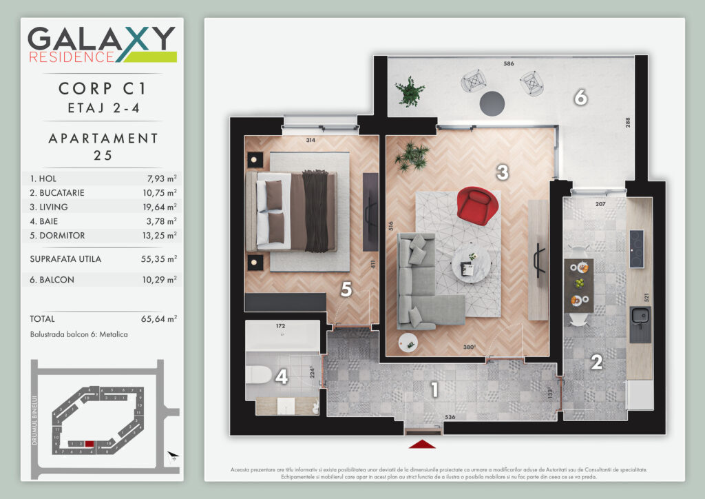 Apartamente - GalaxyPark Residence Metalurgiei